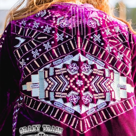 Crazy Train | Jackets & Coats | Crazy Train The Mcentire Duster Velvet ...